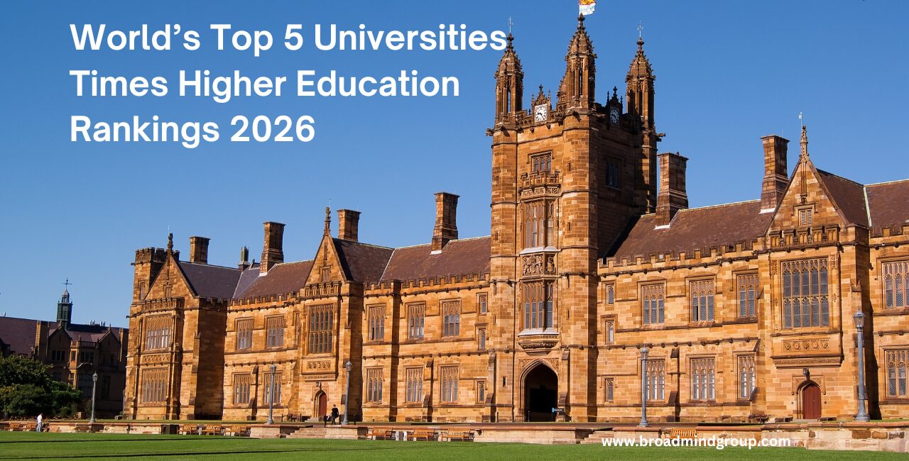 World’s Top 5 Universities in 2026 - BroadMind - Study Abroad ...